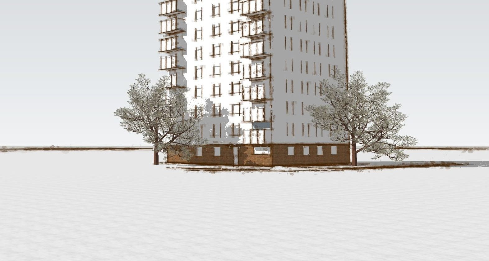 EWI Chester High Rise Brick Slip Refurbishment